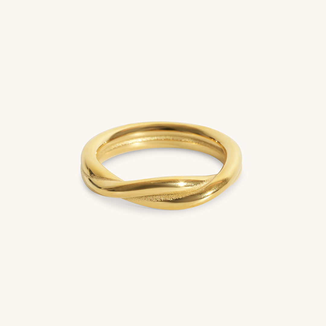 Oceana Ring - 18K Gold Plated – Elinor Jewels